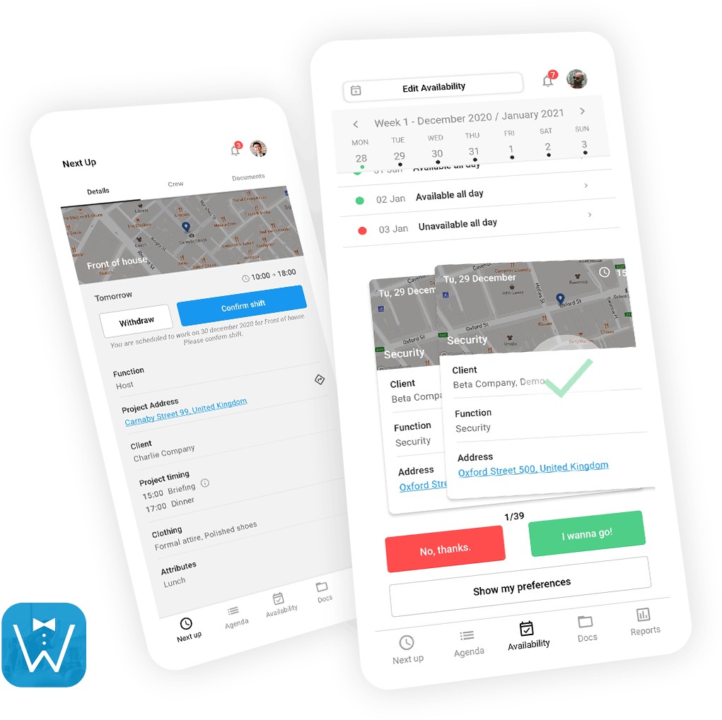 Features - CrewPlanner