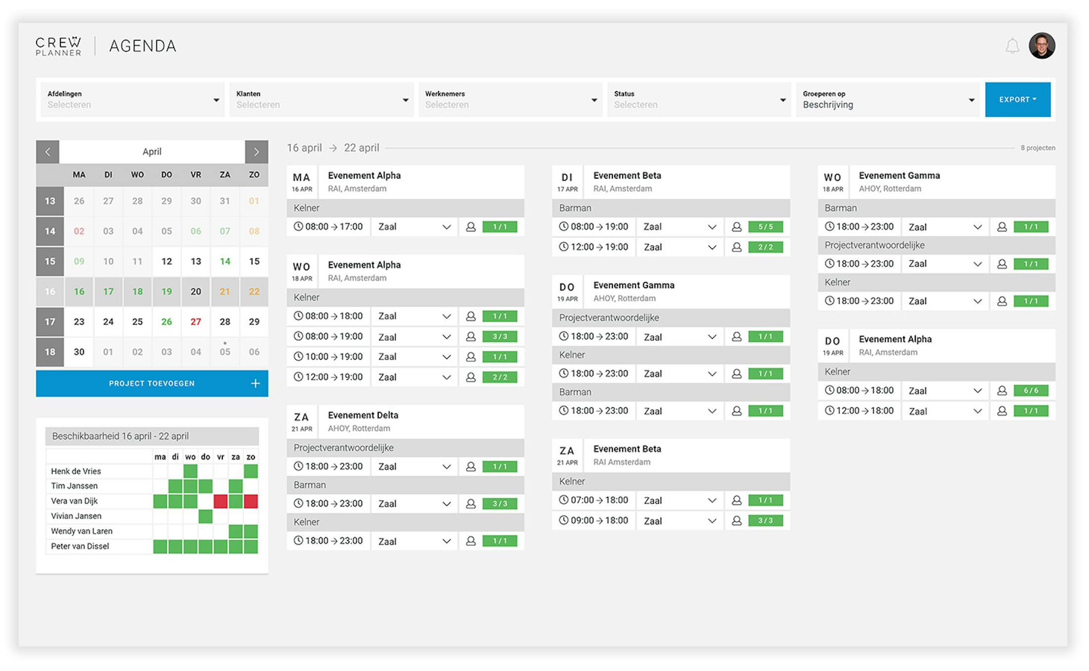 CrewPlanner - Enflow